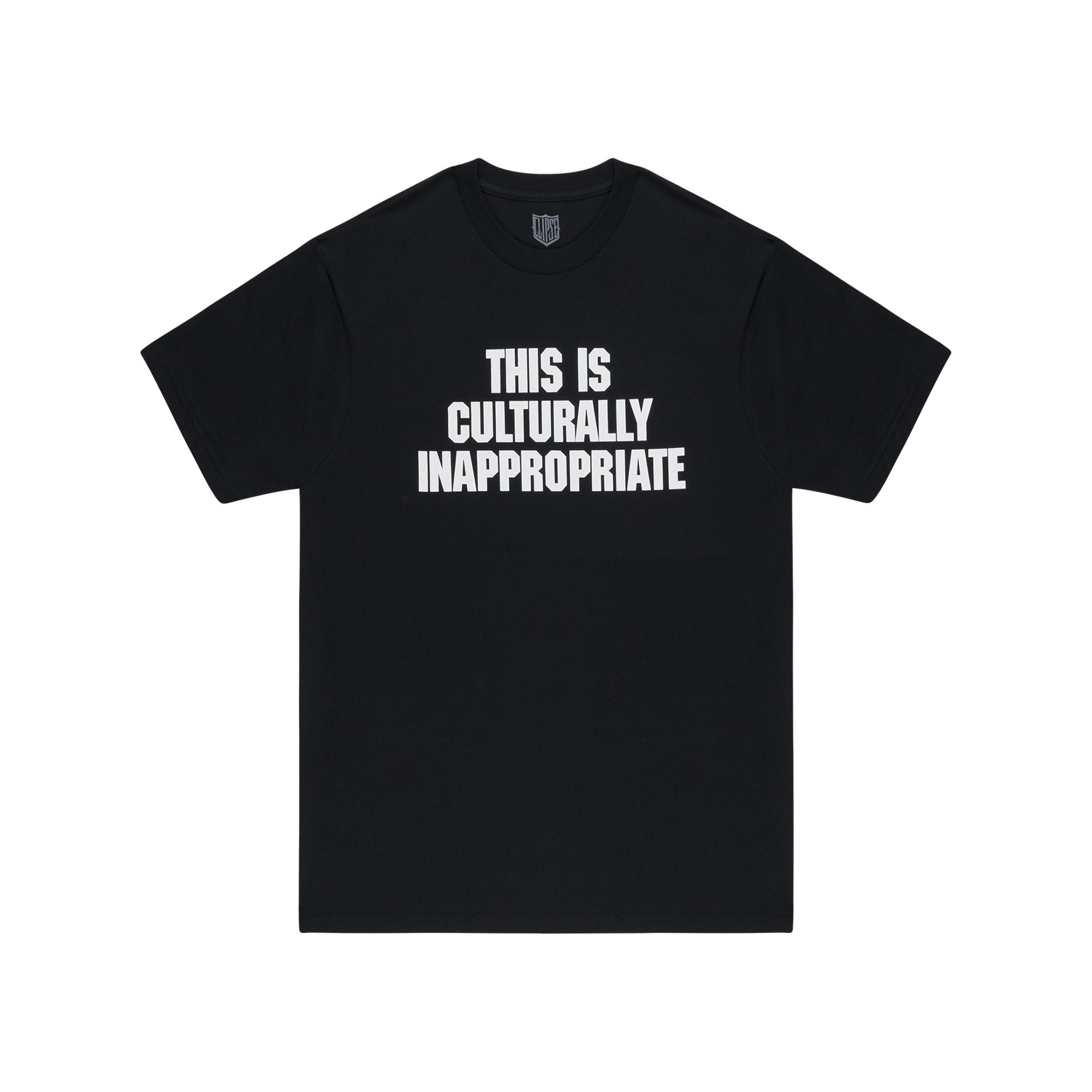 THIS IS CULTURALLY INAPPROPRIATE TEE (BLACK) – Clipse | Official Store